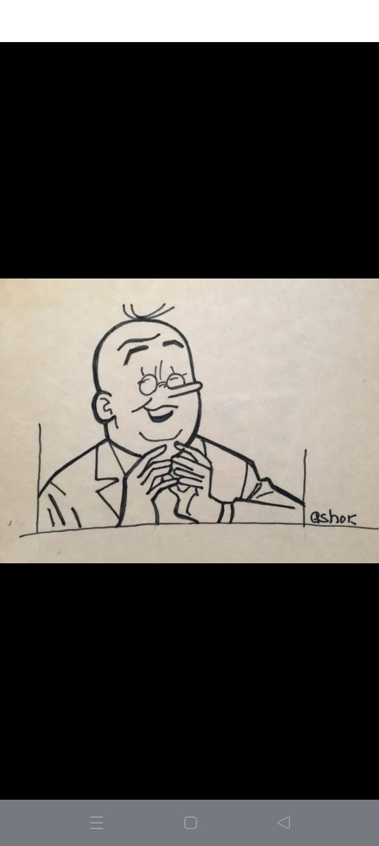 Art: Hand Drawn Cartoons – Our Hobby Corner